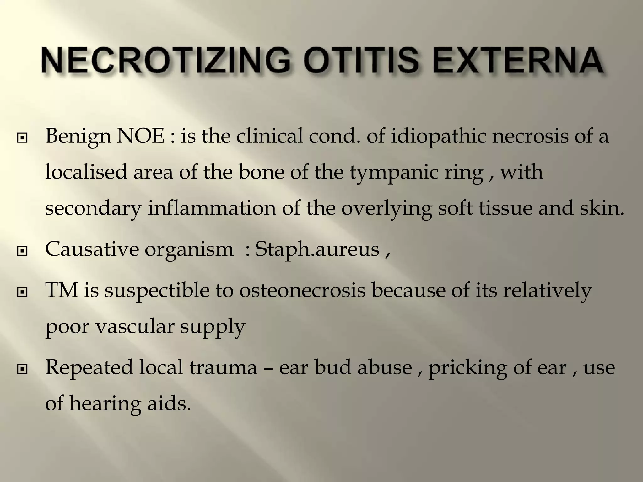 Diseases of external ear,dr.s.gopalakrishnan, 13.06.17