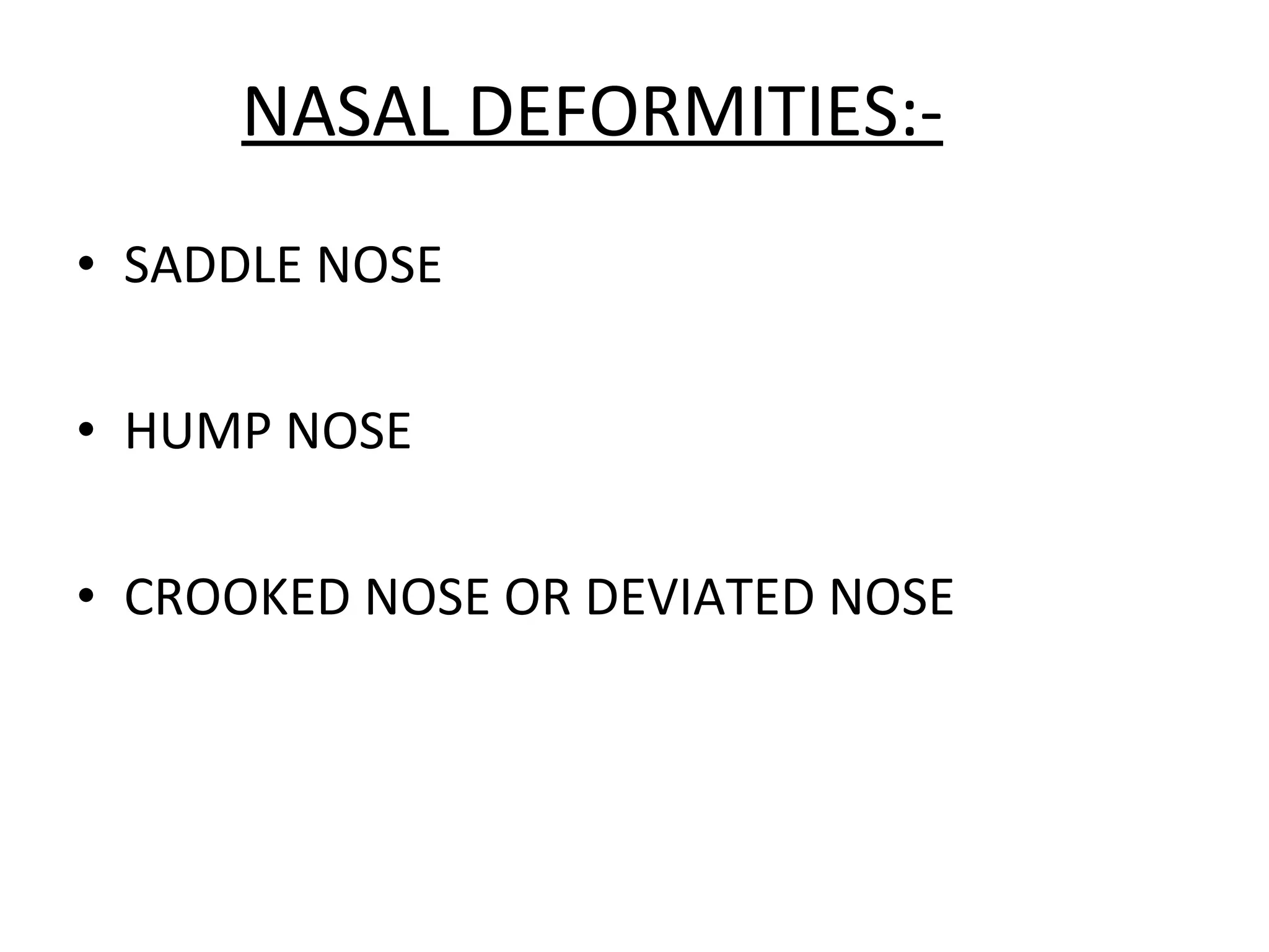 Diseases of external nose | PPT
