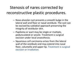 Diseases of external nose | PPT