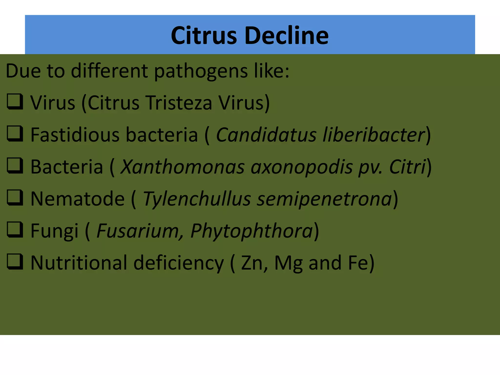 Diseases of field crops and etiology | PPTX