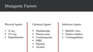 DISEASES OF GENETIC MUTATION, TREATMENTS(2).pptx