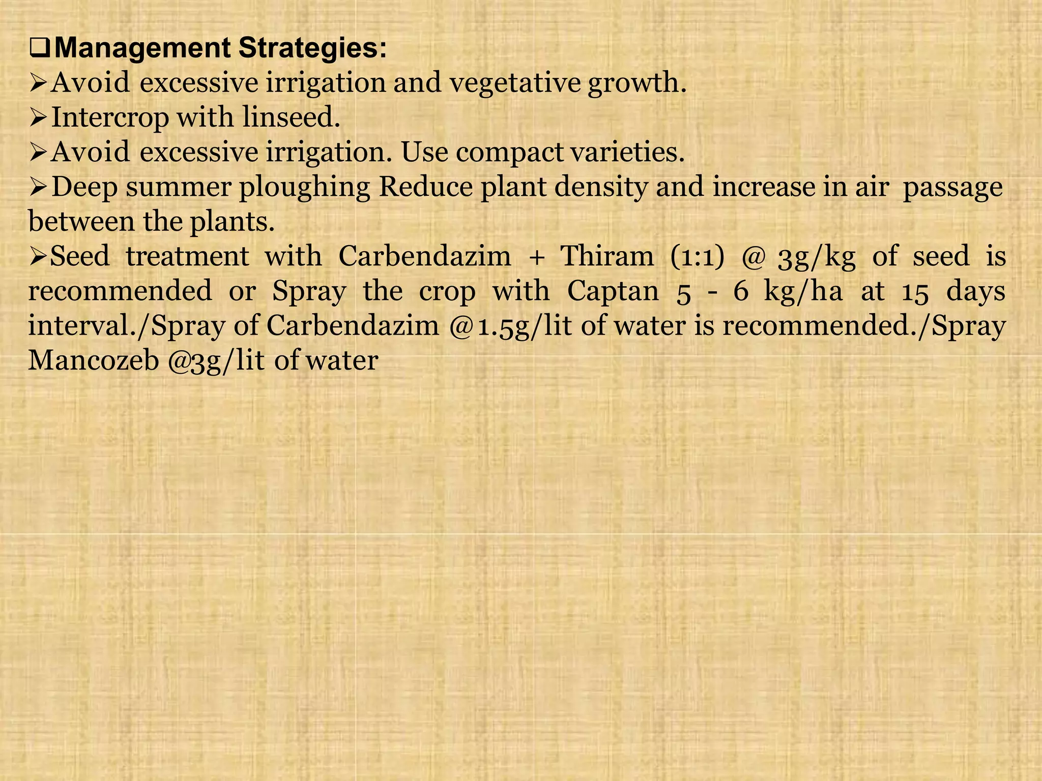 Diseases of Gram | PPTX
