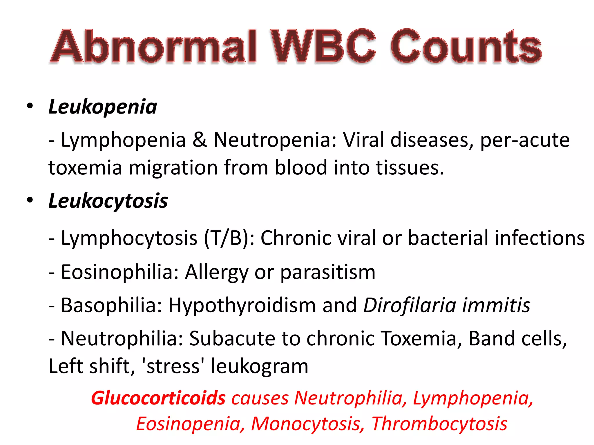 Diseases of haemopoietic, and lymphatic systems Part-II | PPTX