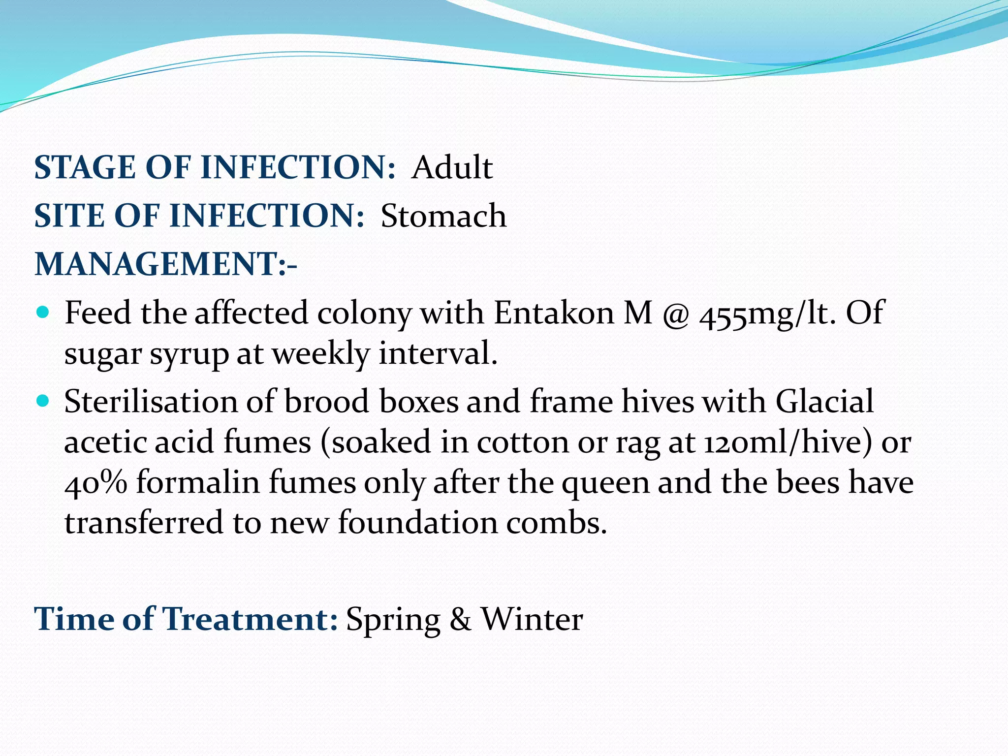 Diseases of honey bees ppt | PPTX