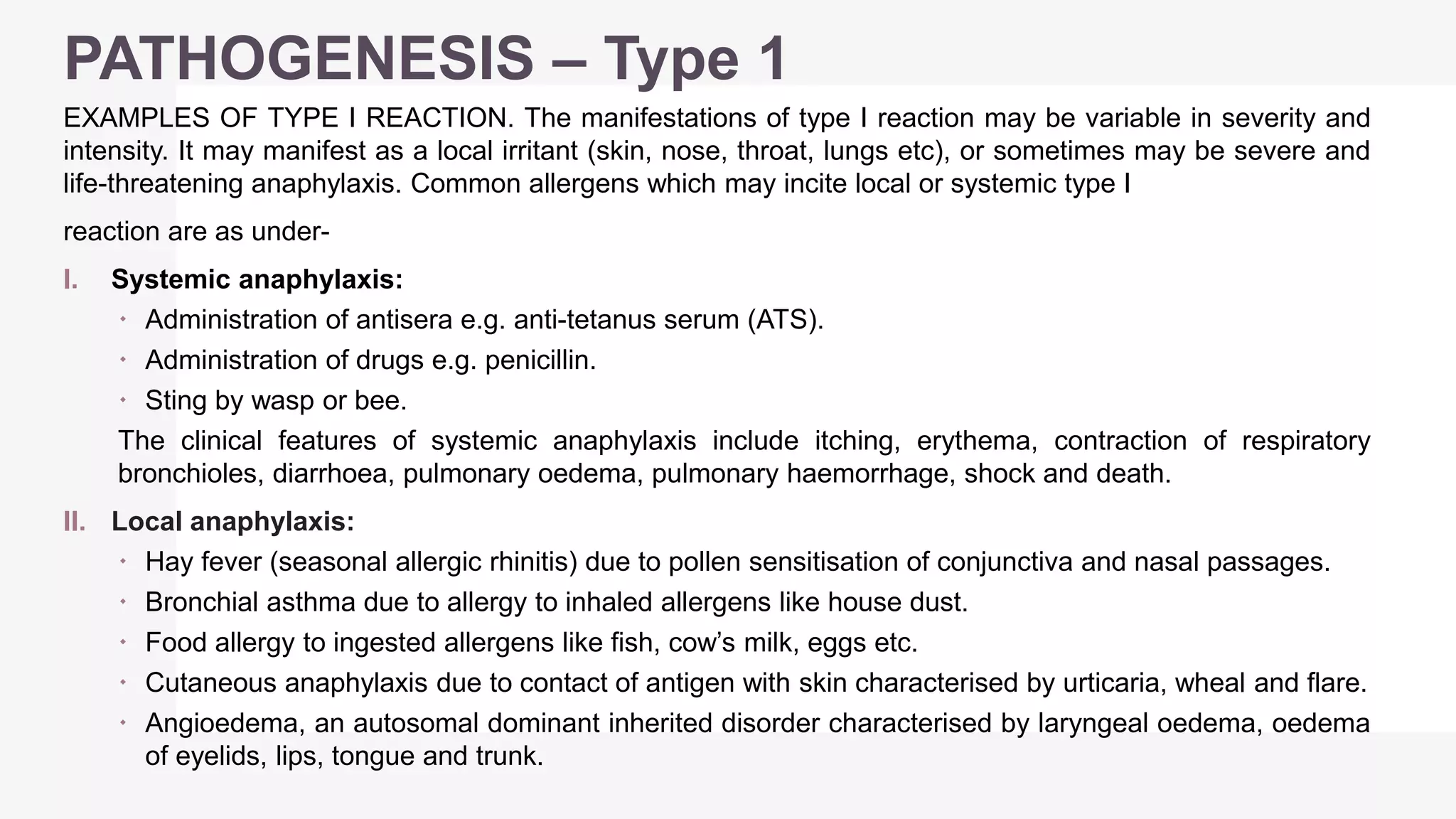 Diseases of immunity hypersensitivity | PPTX