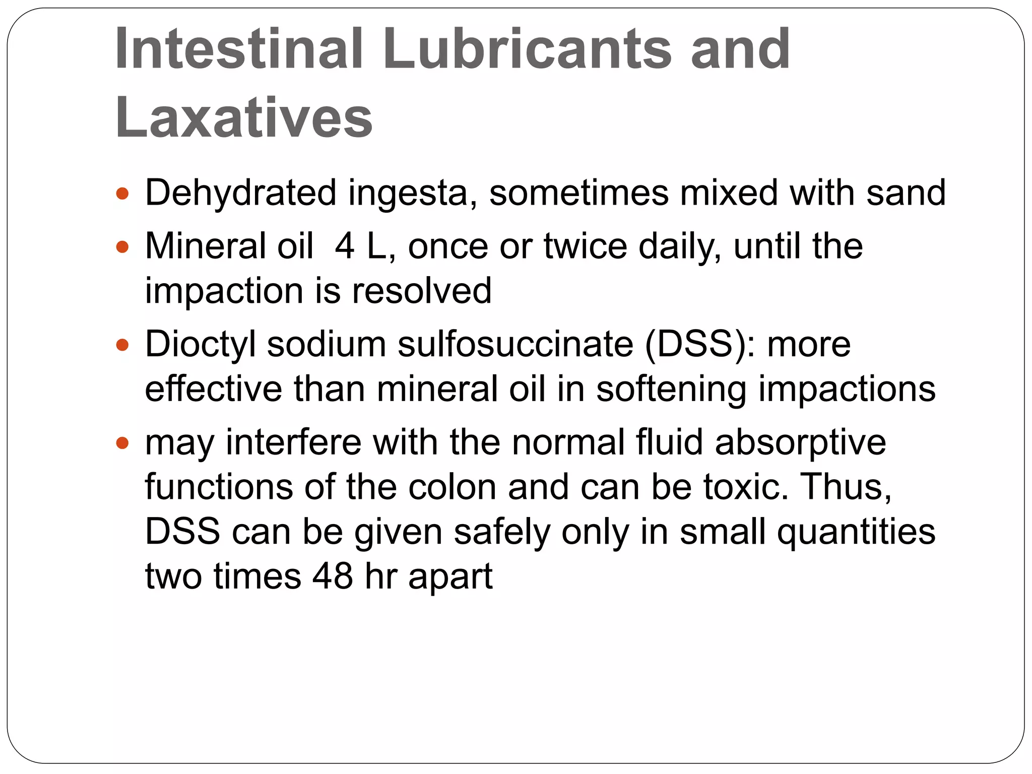 Diseases of large intestine in animals | PPTX