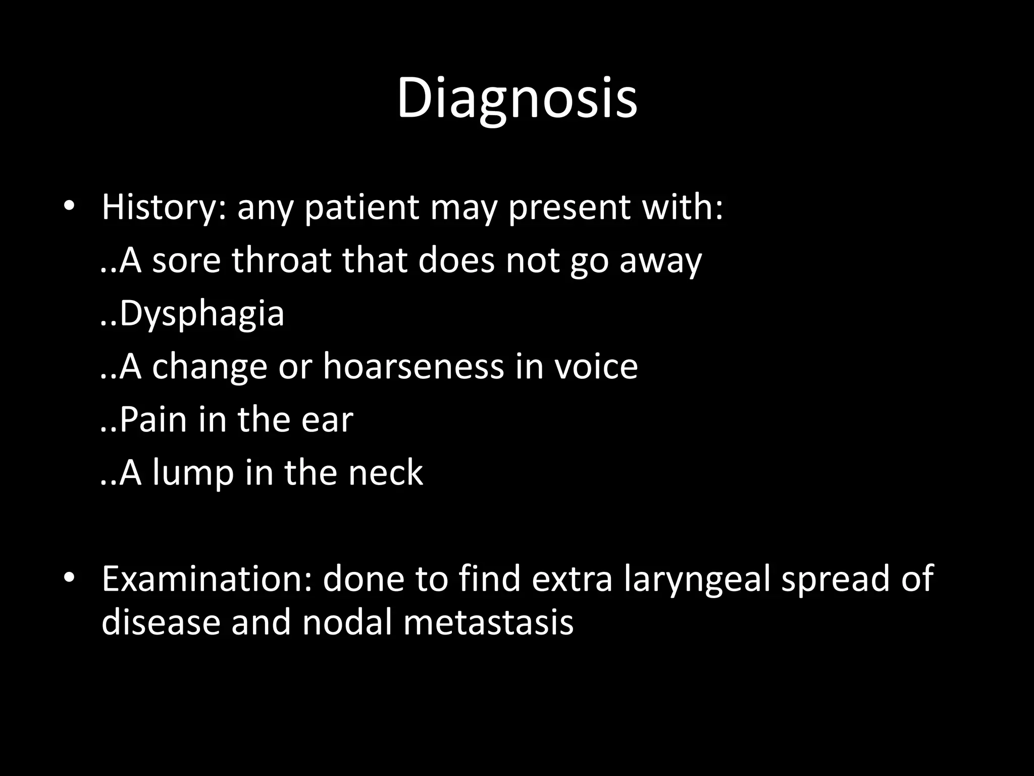 Diseases of larynx | PPTX