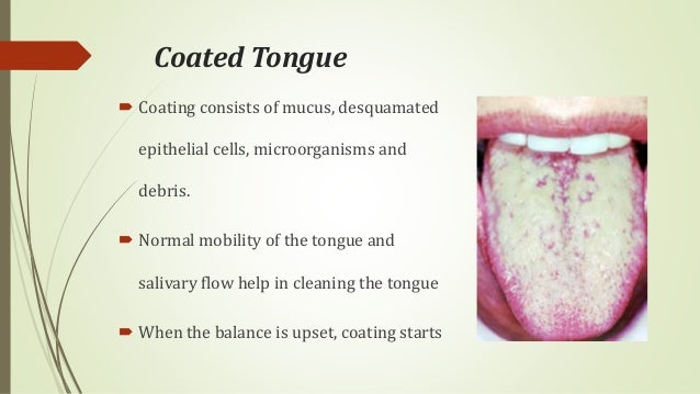 Diseases of lips & tongue
