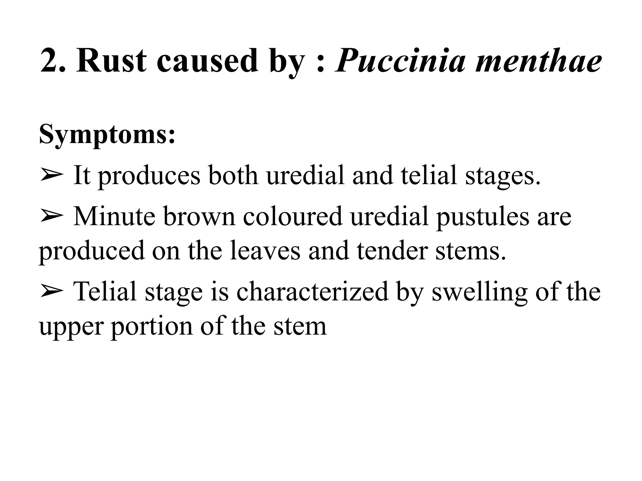 DISEASES OF MEDICINAL AND AROMATIC PLANTS ,post harvest ppt.pptx