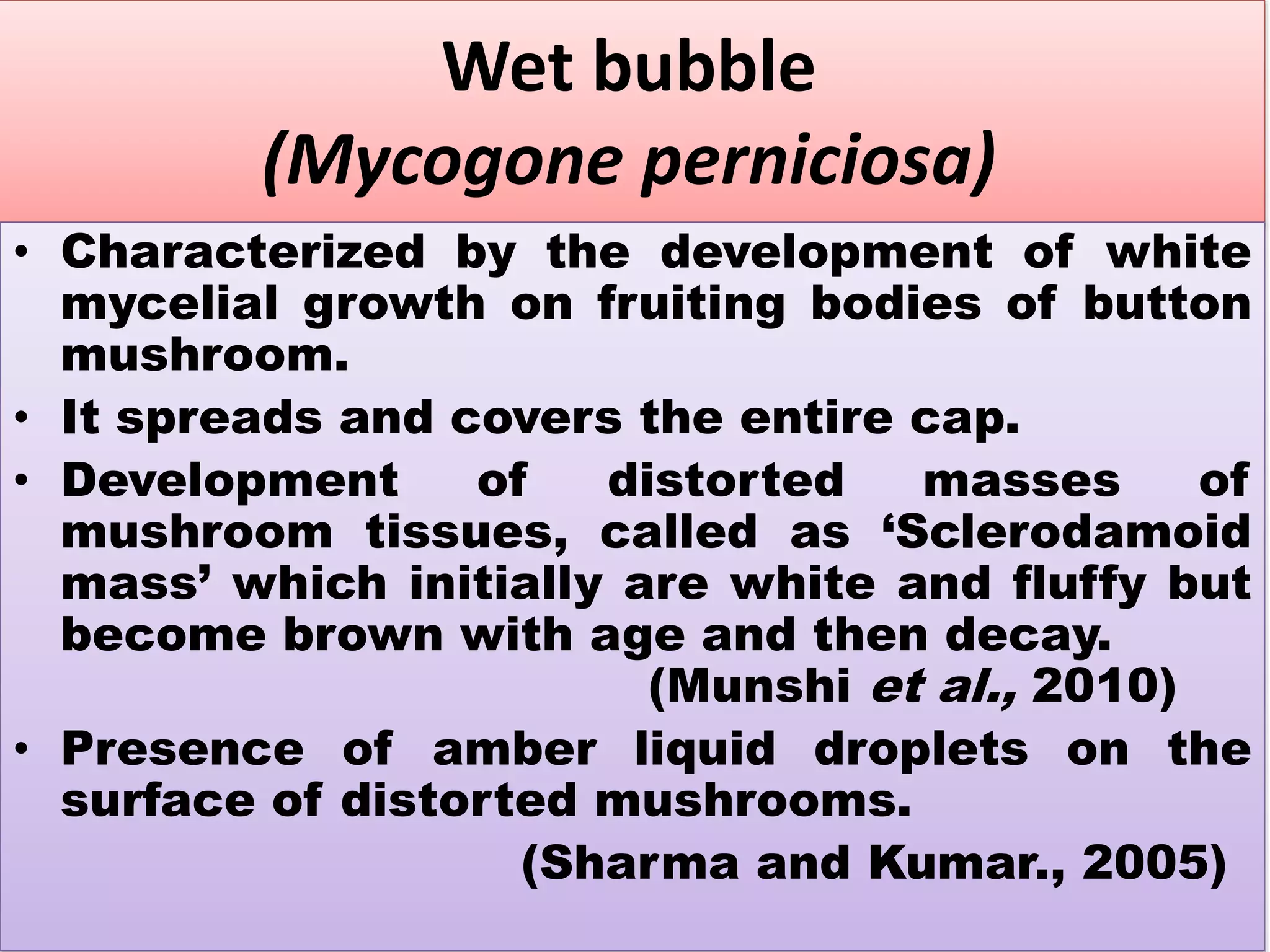 Diseases of mushrooms | PPTX