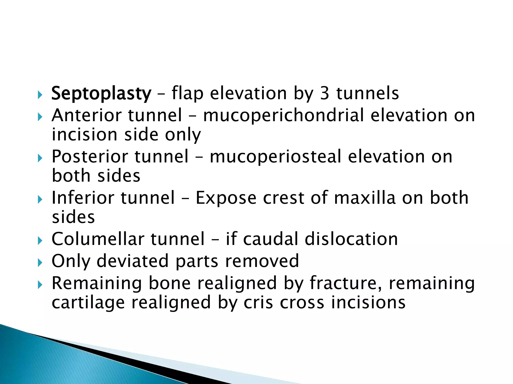 Diseases of nasal septum | PPTX