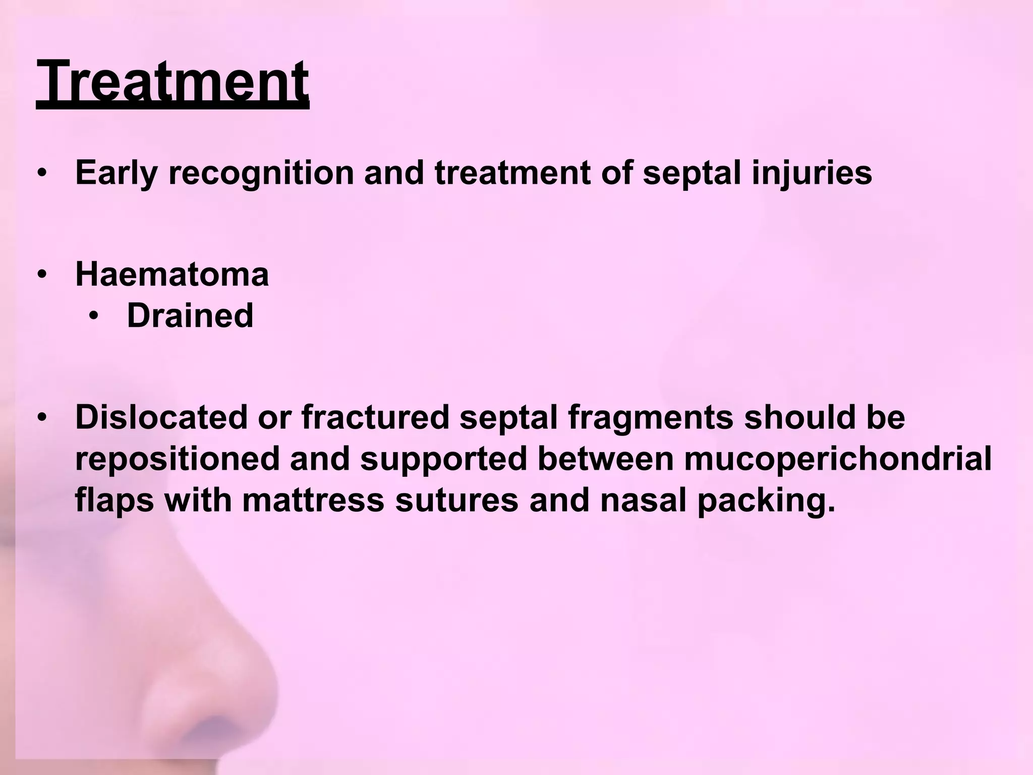 Diseases of nasal septum | PPTX