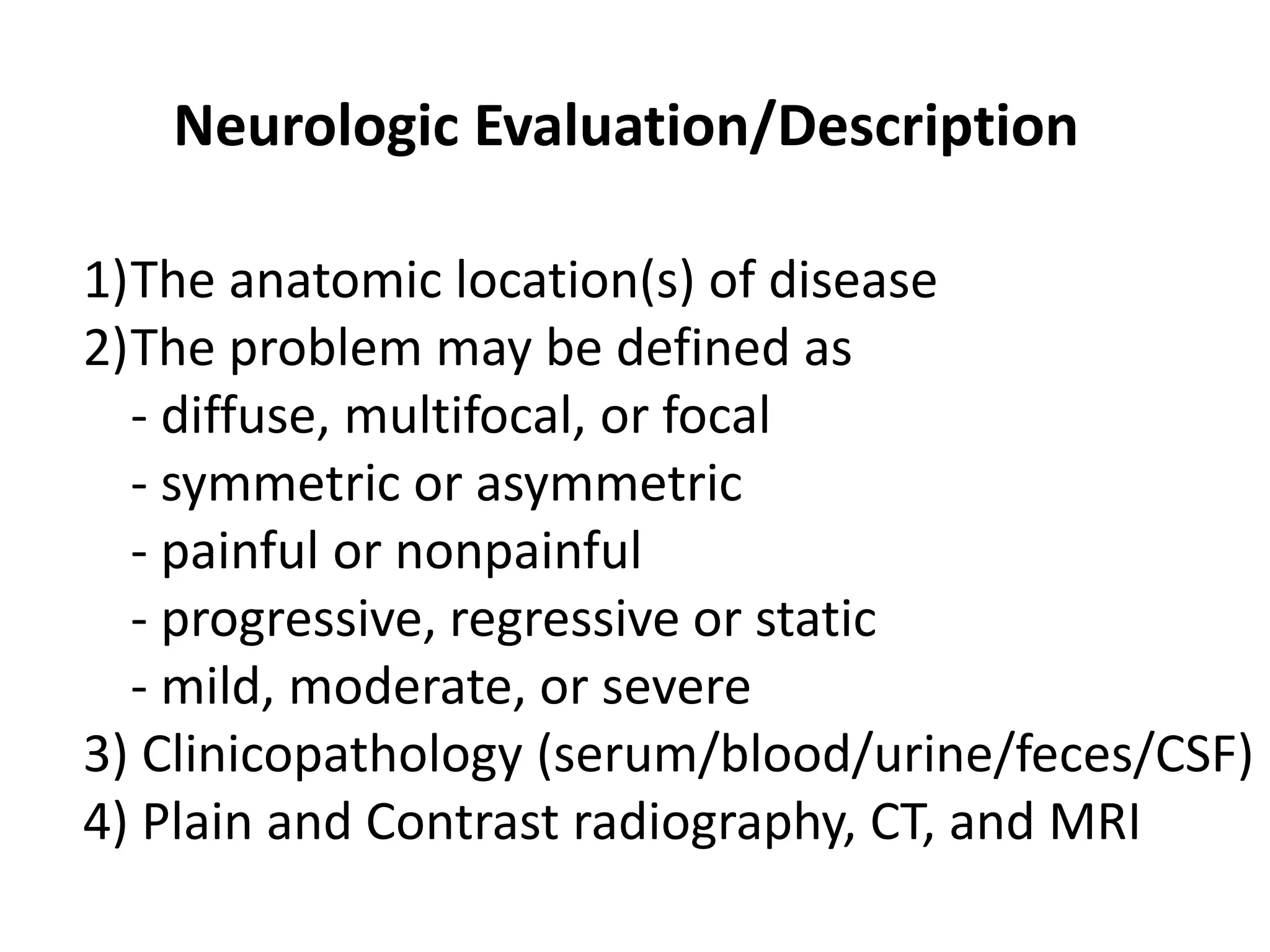 Diseases of nervous system Veterinary Neurology | PPTX