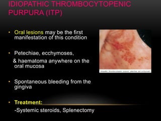 Oral Purpura