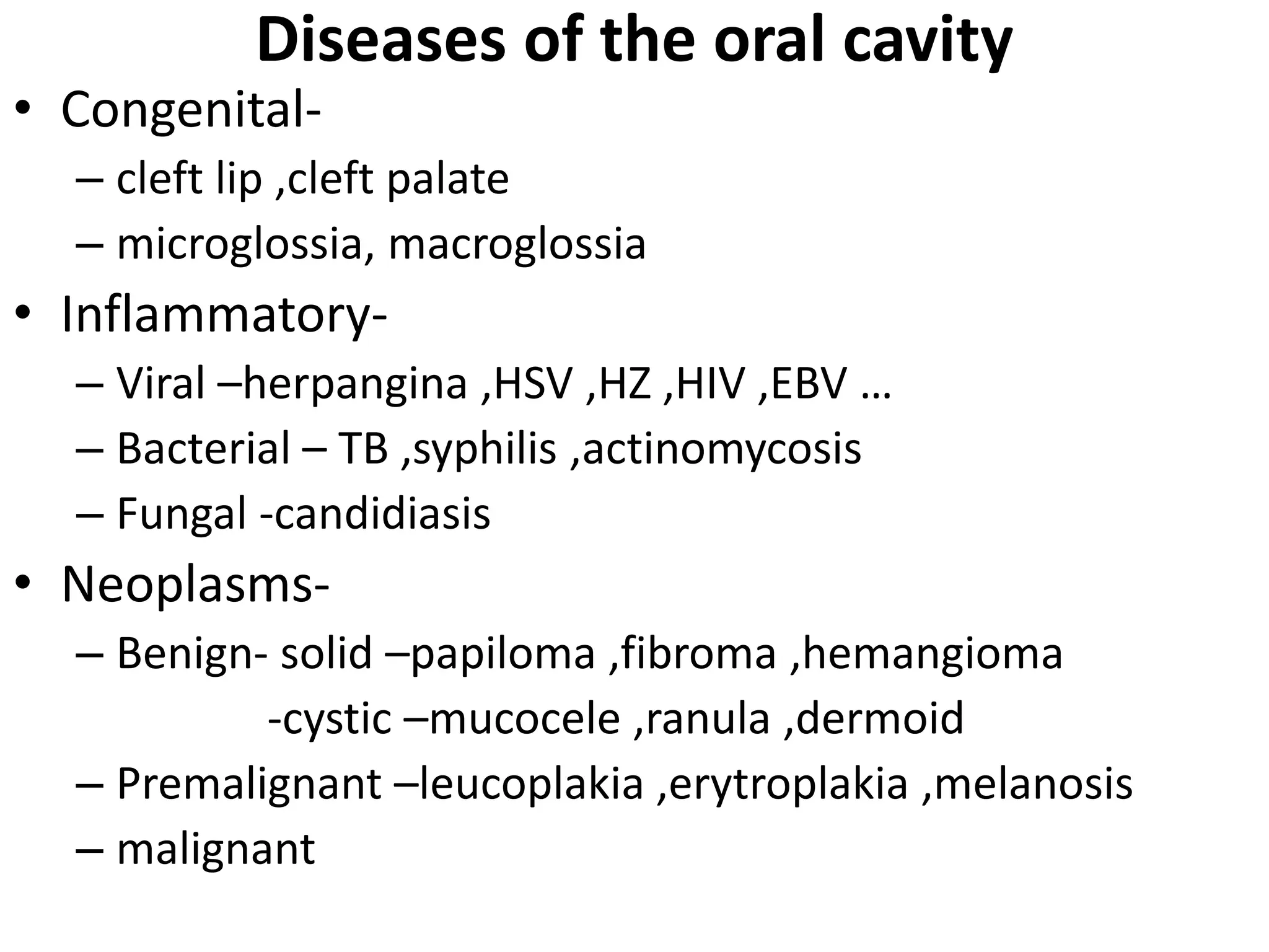 Diseases of oral cavity & SG.pptx