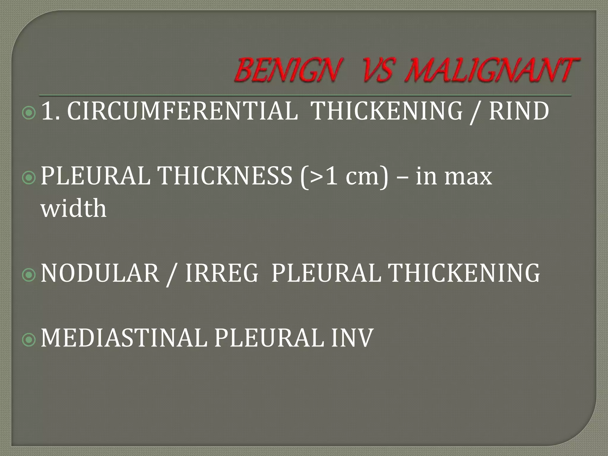 Diseases of pleura | PPTX