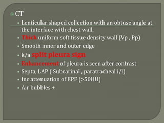 Diseases of pleura | PPTX
