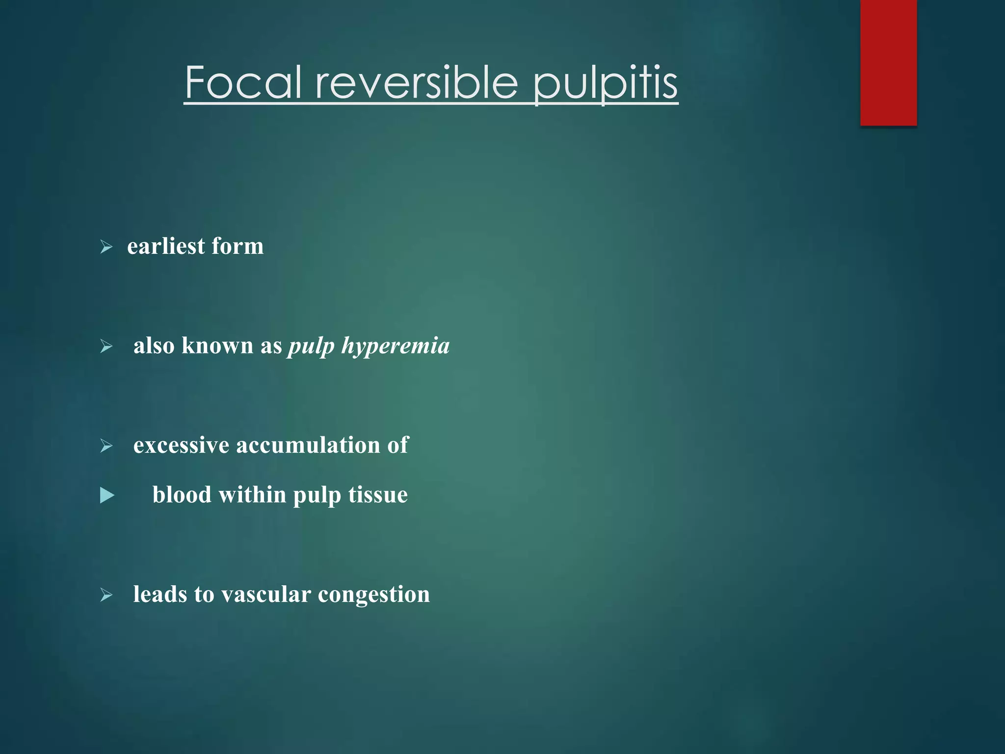 Diseases of pulp | PPTX