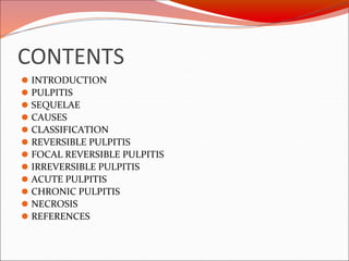 Diseases of pulp | PPTX