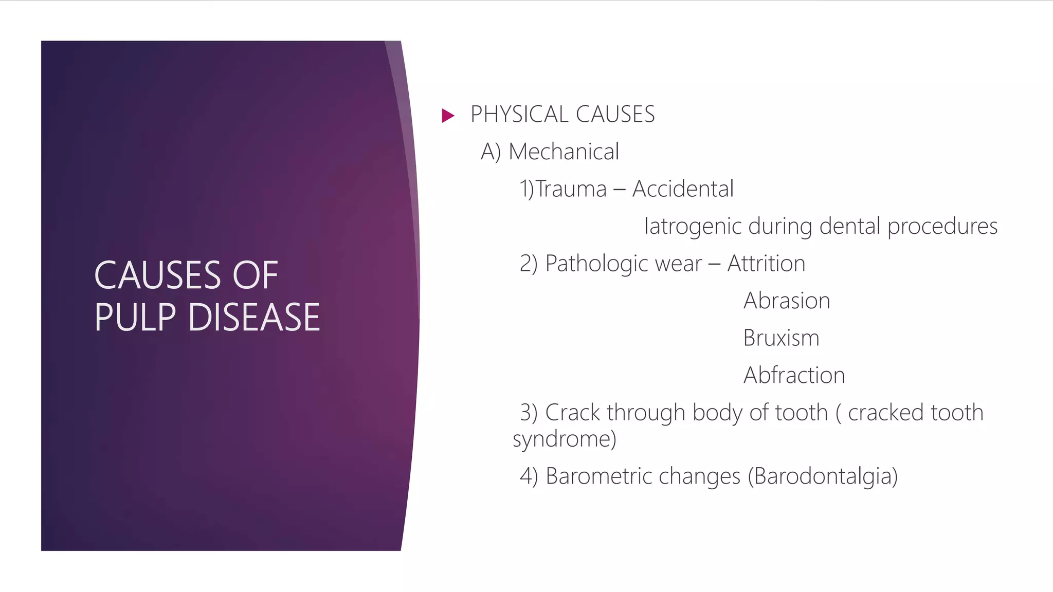 Diseases of pulp | PPTX