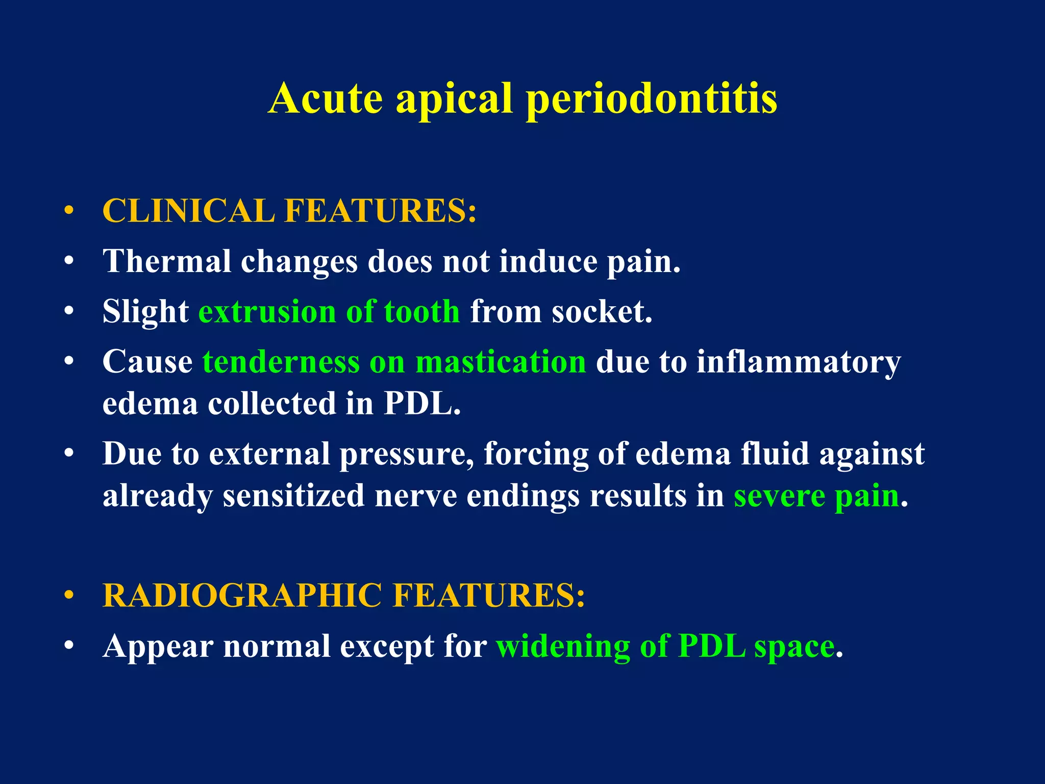 Diseases of pulp and periapical tissues | PPTX