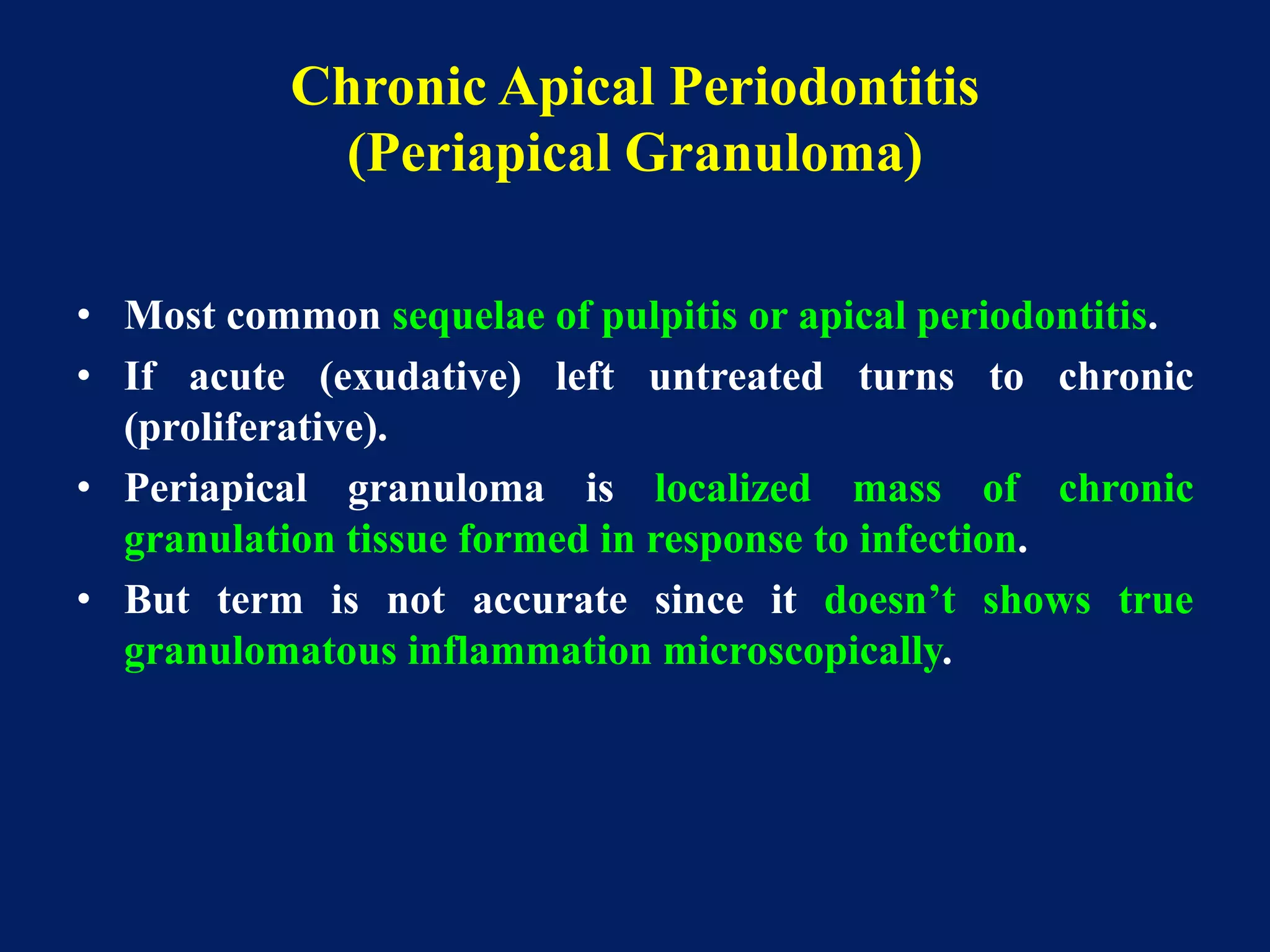 Diseases of pulp and periapical tissues | PPTX