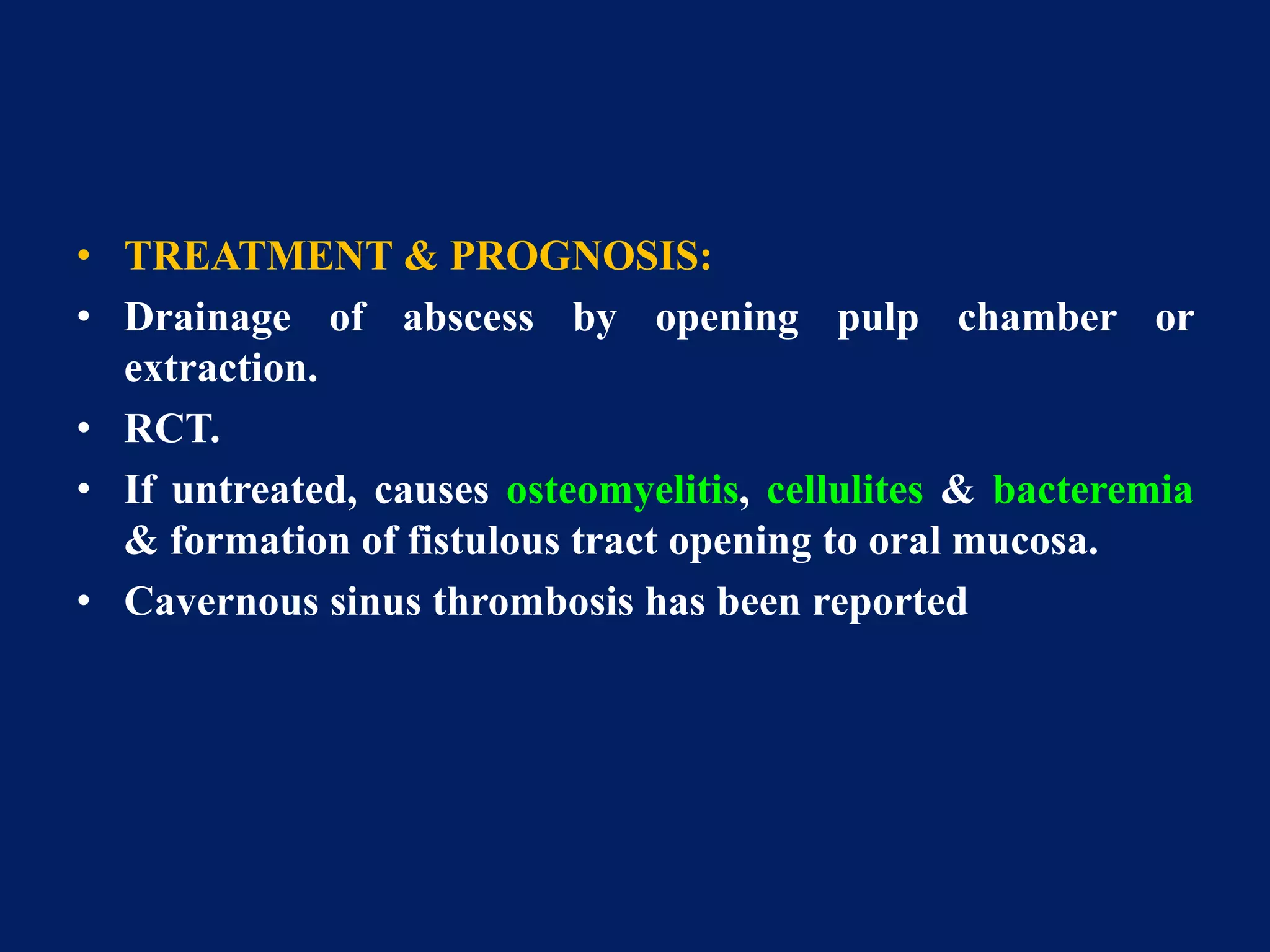 Diseases of pulp and periapical tissues | PPTX