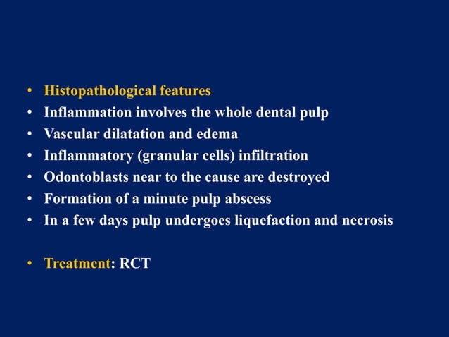 Diseases of pulp and periapical tissues | PPTX | Dental Health ...