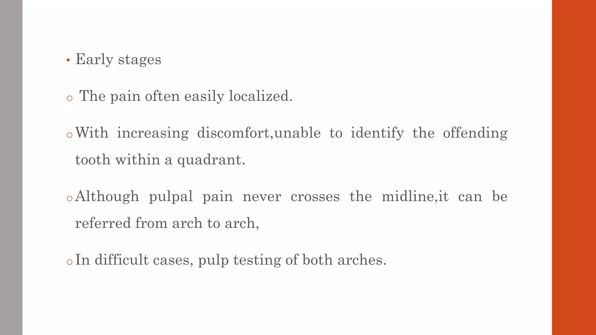 Diseases of pulp for ugs | PPTX