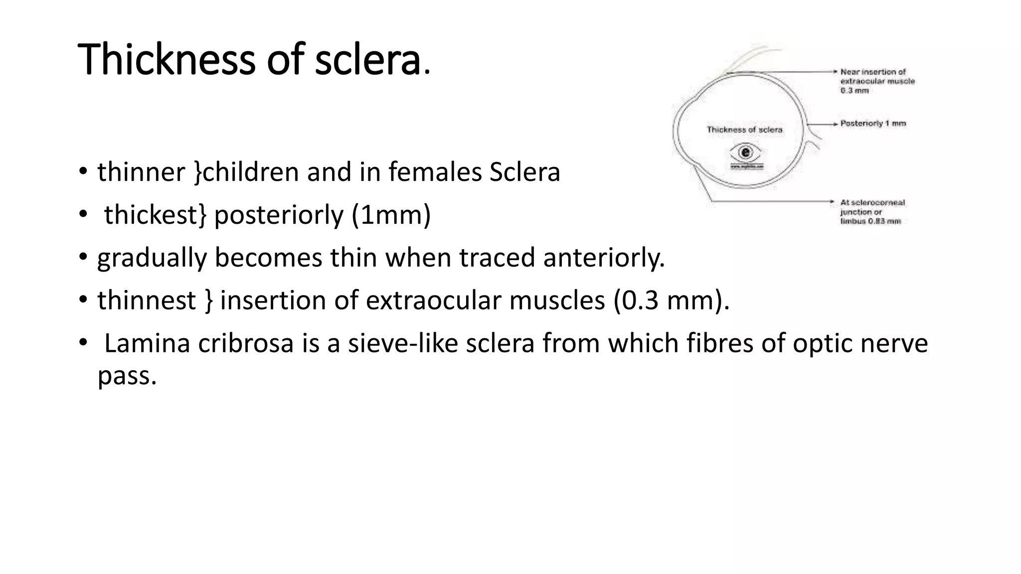 Diseases of sclera | PDF
