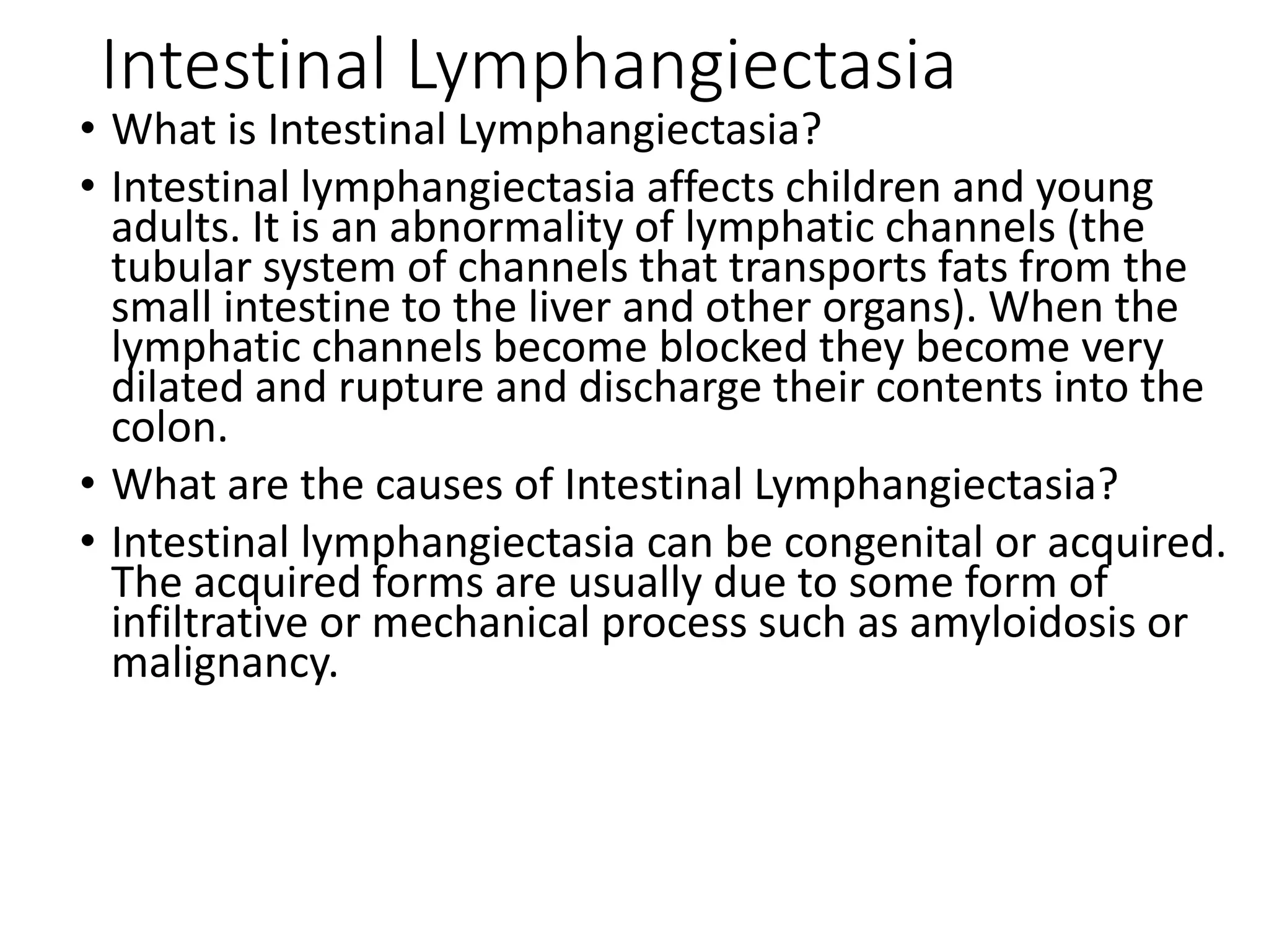 Diseases of small intestine | PPT