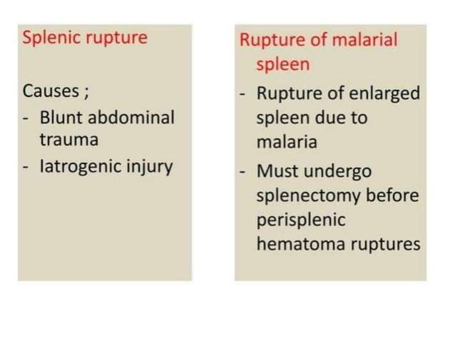 Diseases of Spleen, treatment with surgical treatment | PPTX
