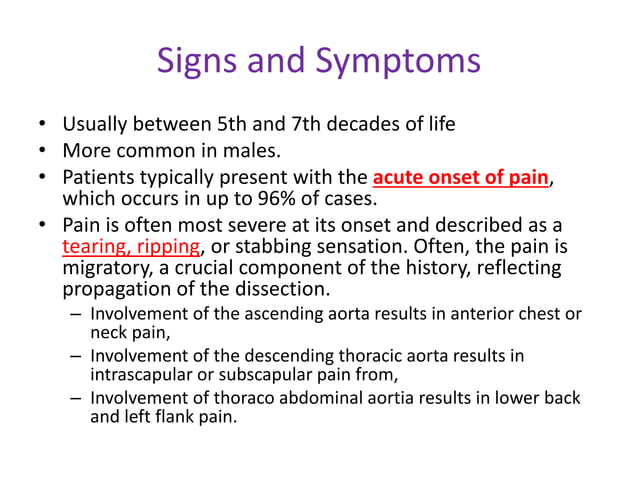 Diseases of the aorta | PPTX | Heart and Cardiovascular Diseases | Diseases and Conditions