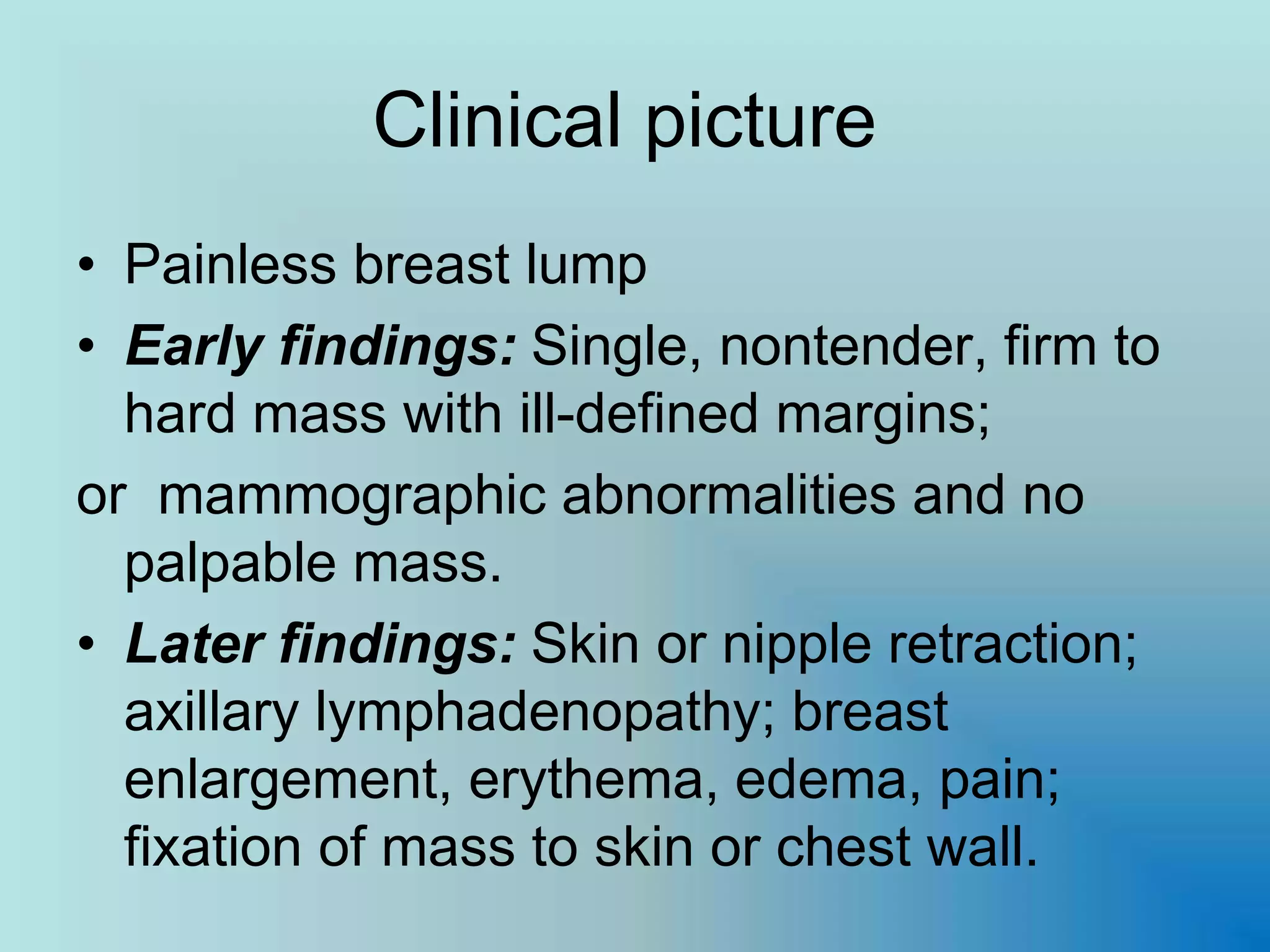 Diseases of the breast | PPT