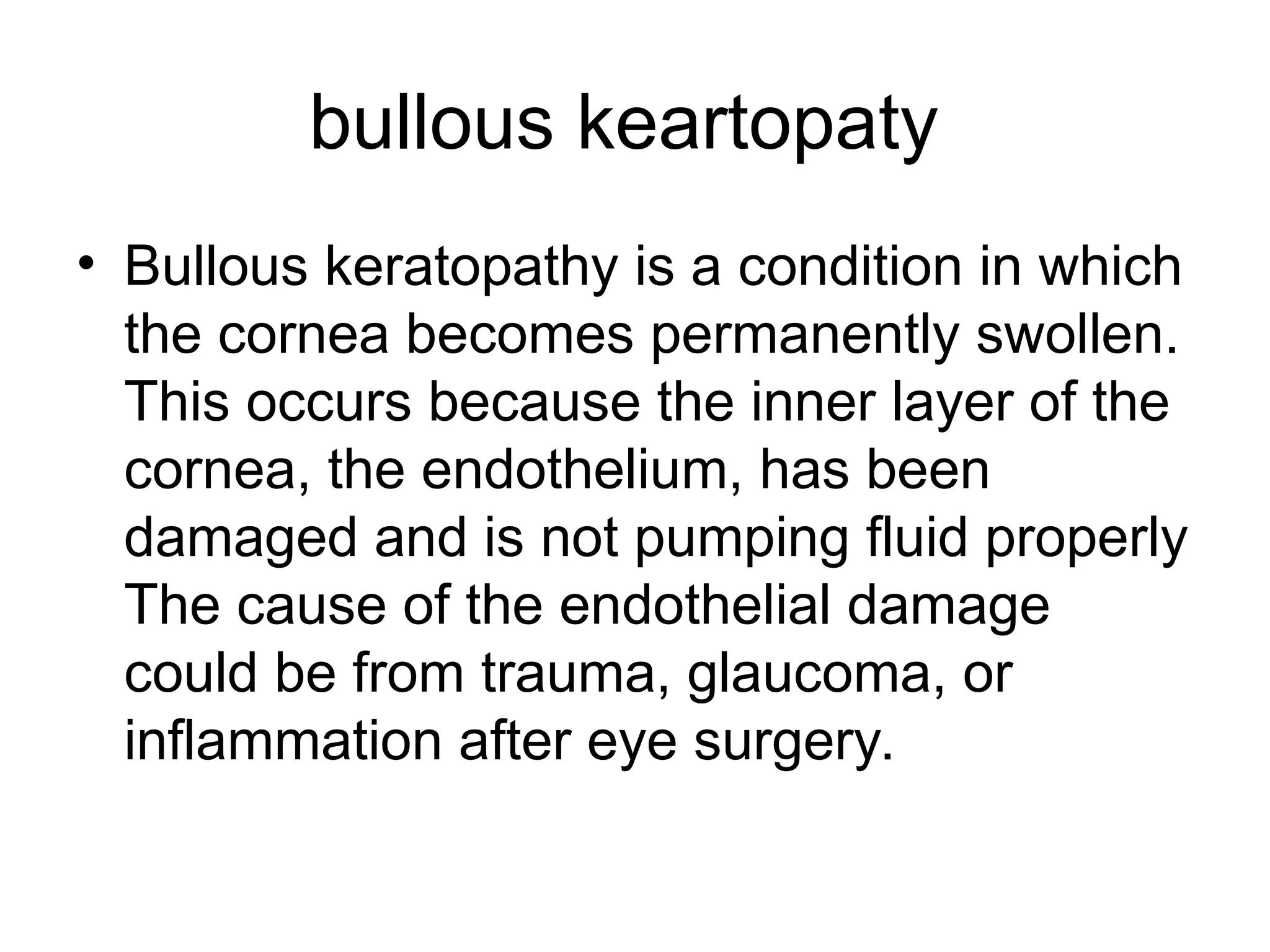 Diseases of the Cornea.ppt . . . . . | PPT