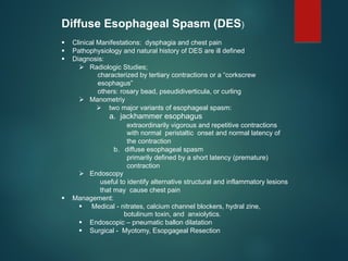 Diseases of the Esophagus by Gabriel MD. | PPT