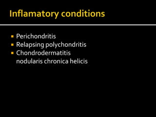 Diseases of the external ear | PPTX