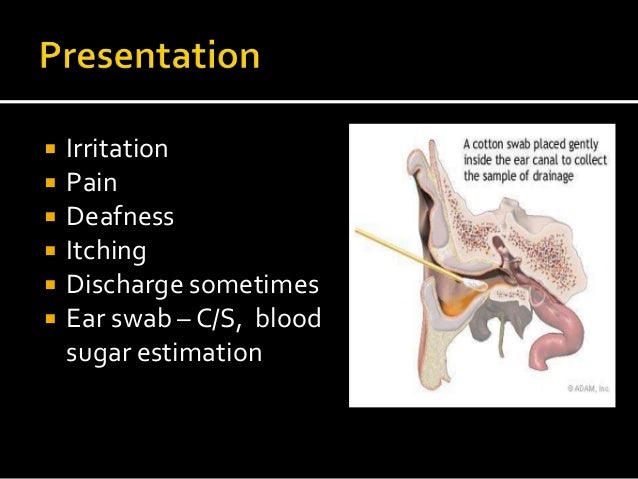 Diseases of the external ear