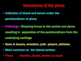 Diseases of the external ear | PPT