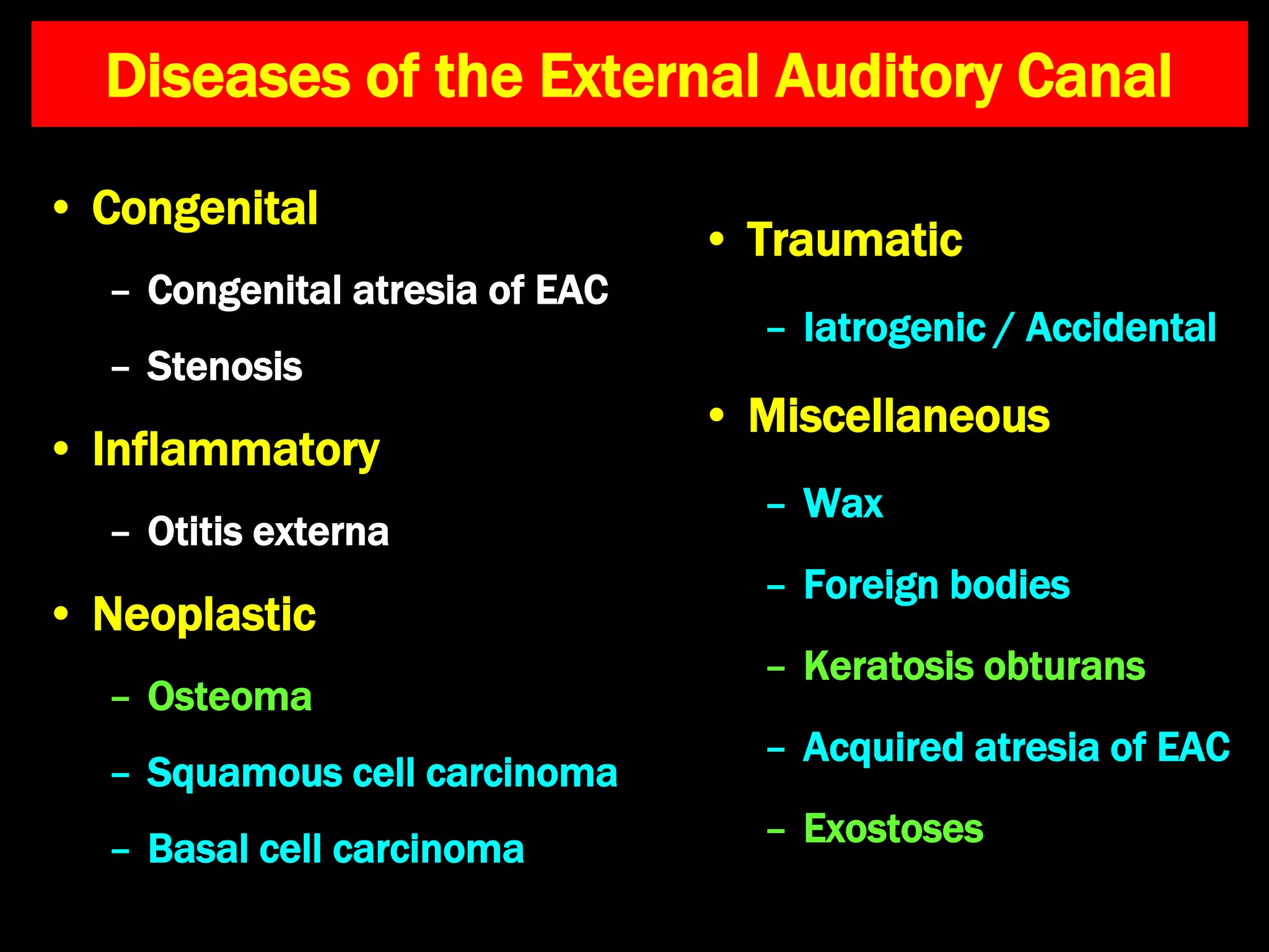 Diseases of the External Ear.ppt