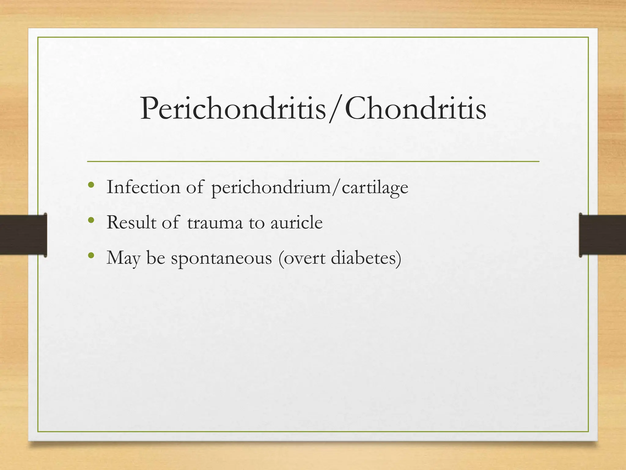 Diseases of the external ear and anatomy of the ear | PPT
