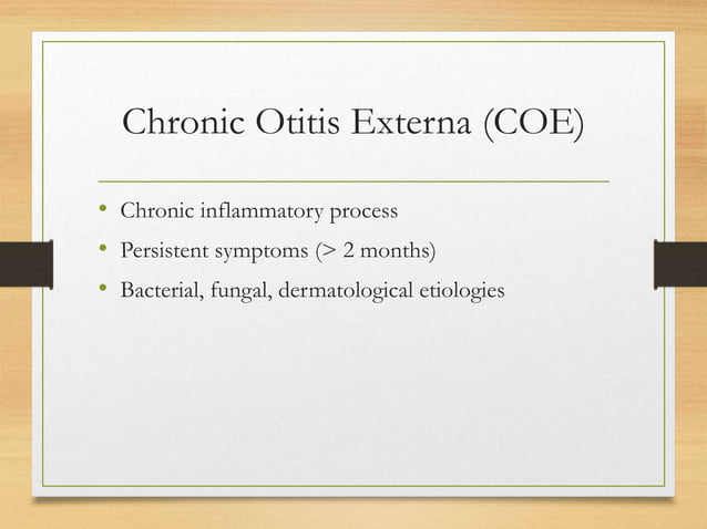 Diseases of the external ear and anatomy of the ear | PPT