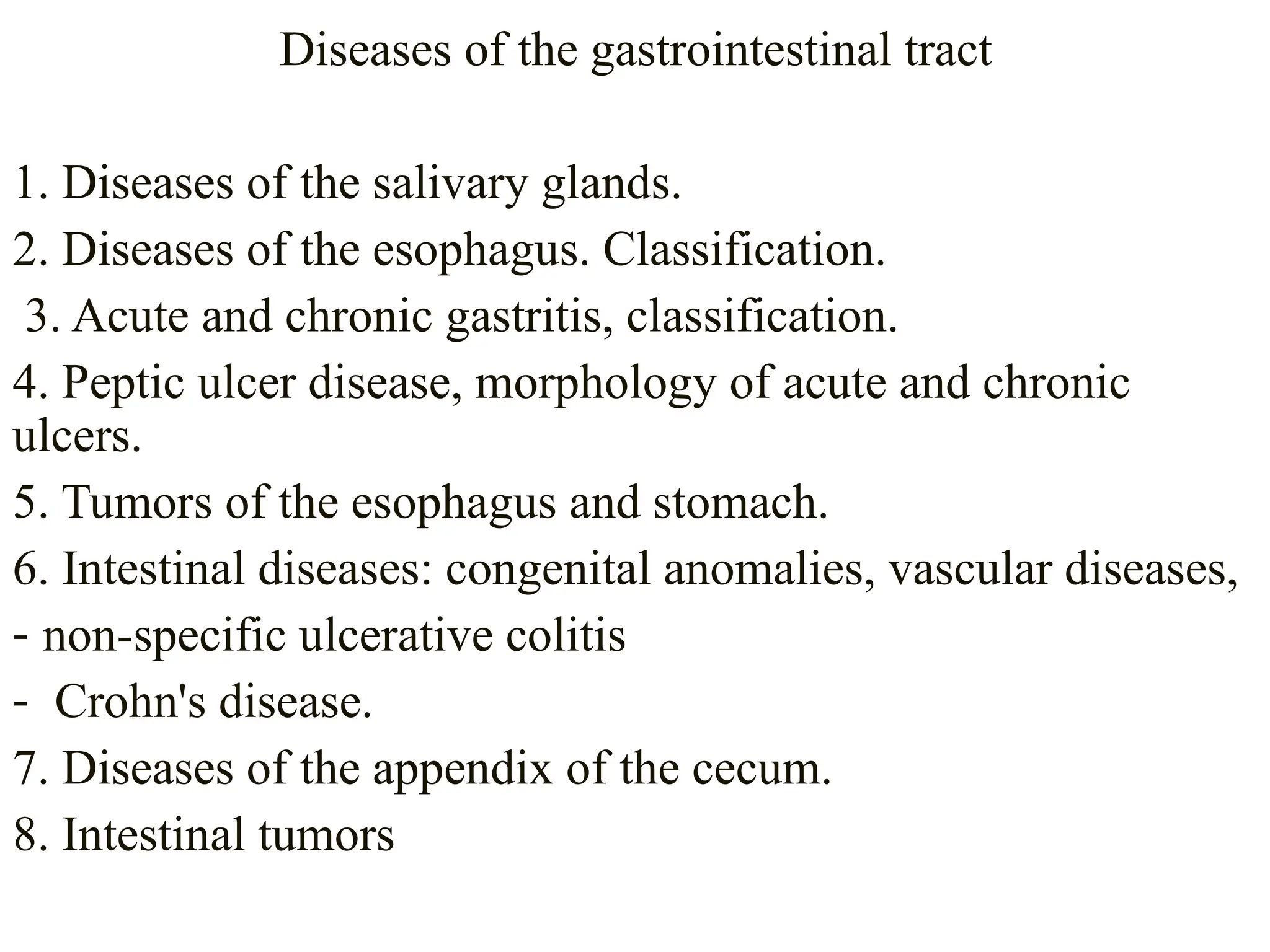 Diseases of the gastrointestinal tract.pptx
