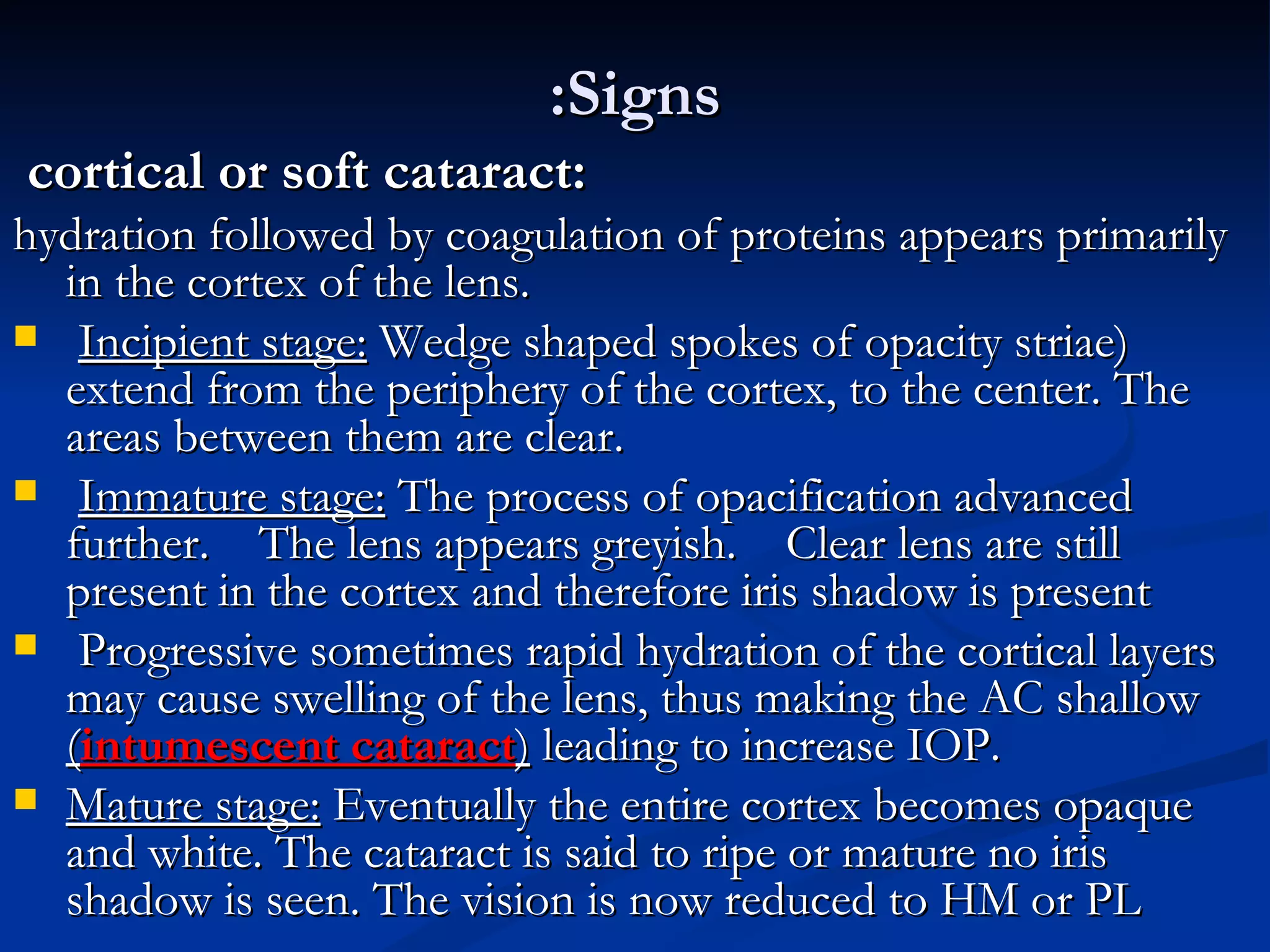 ophthalmology.Diseases of the lens.(dr.baxtyar) | PPT