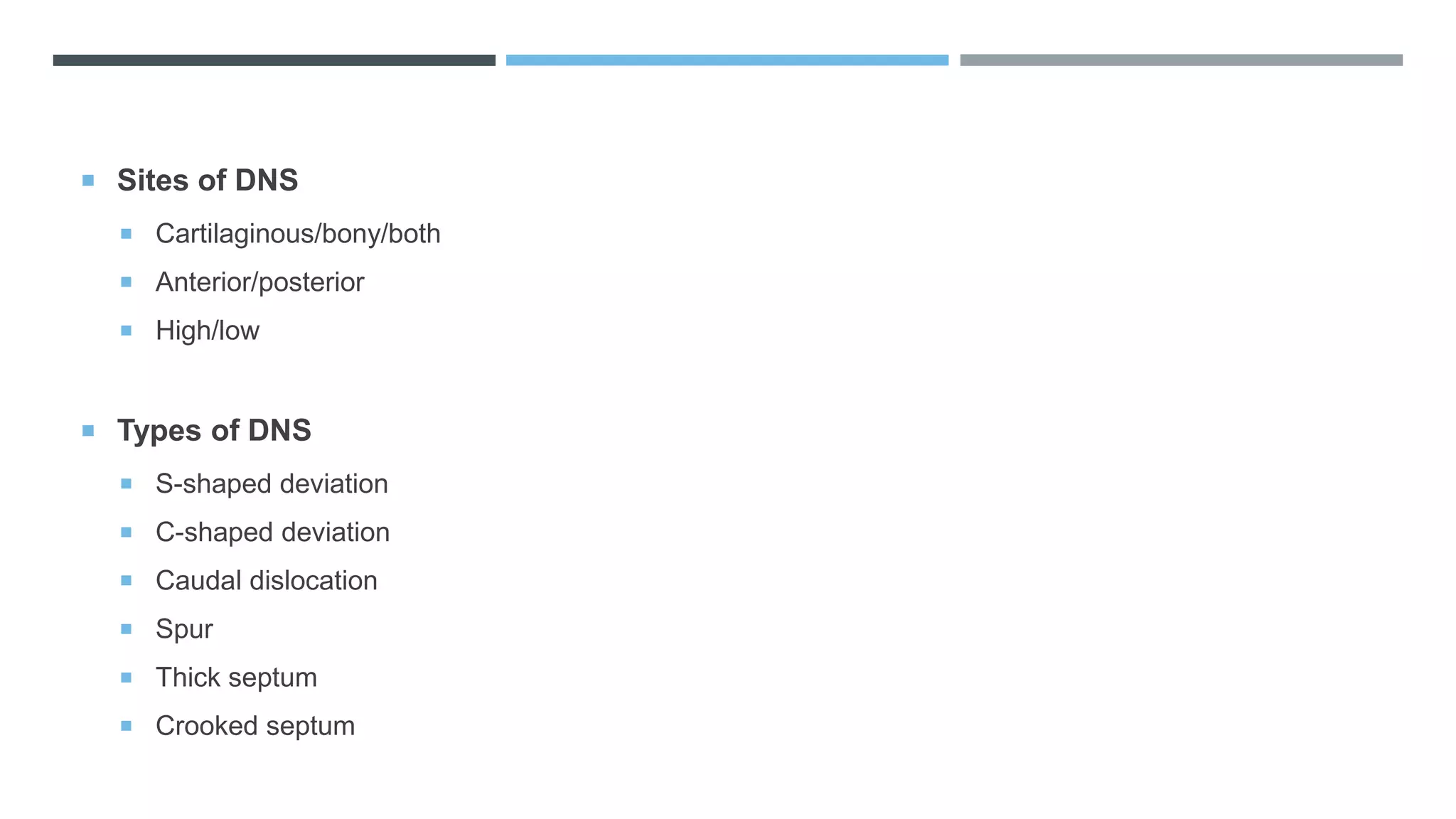 Diseases of the nasal septum | PPTX