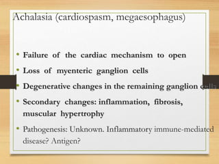PATHOLOGY OF DISEASES OF THE OESOPHAGUS.ppt