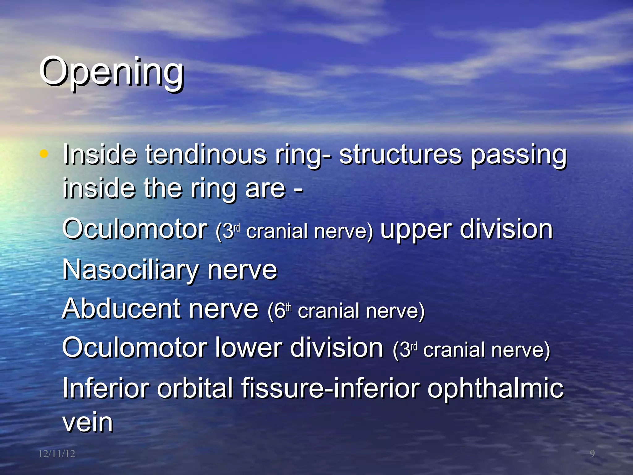 Diseases of the orbit | PPT