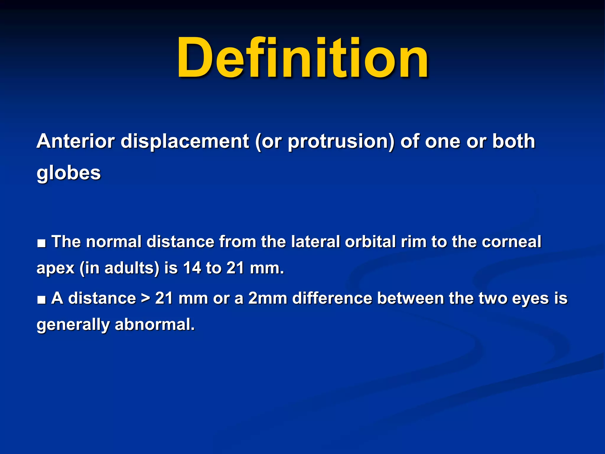 Diseases of the Orbit | PPT