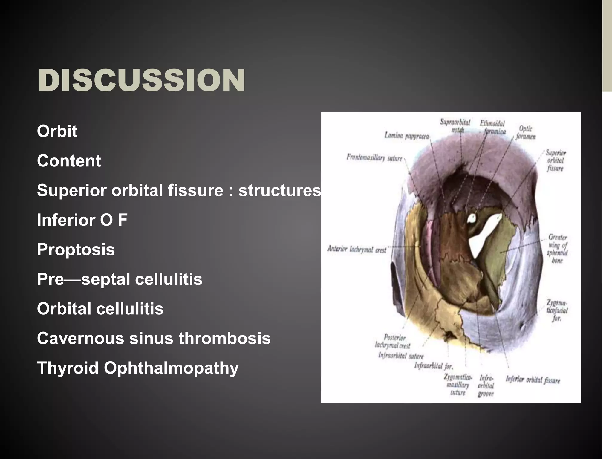 Diseases of the orbit | PPTX