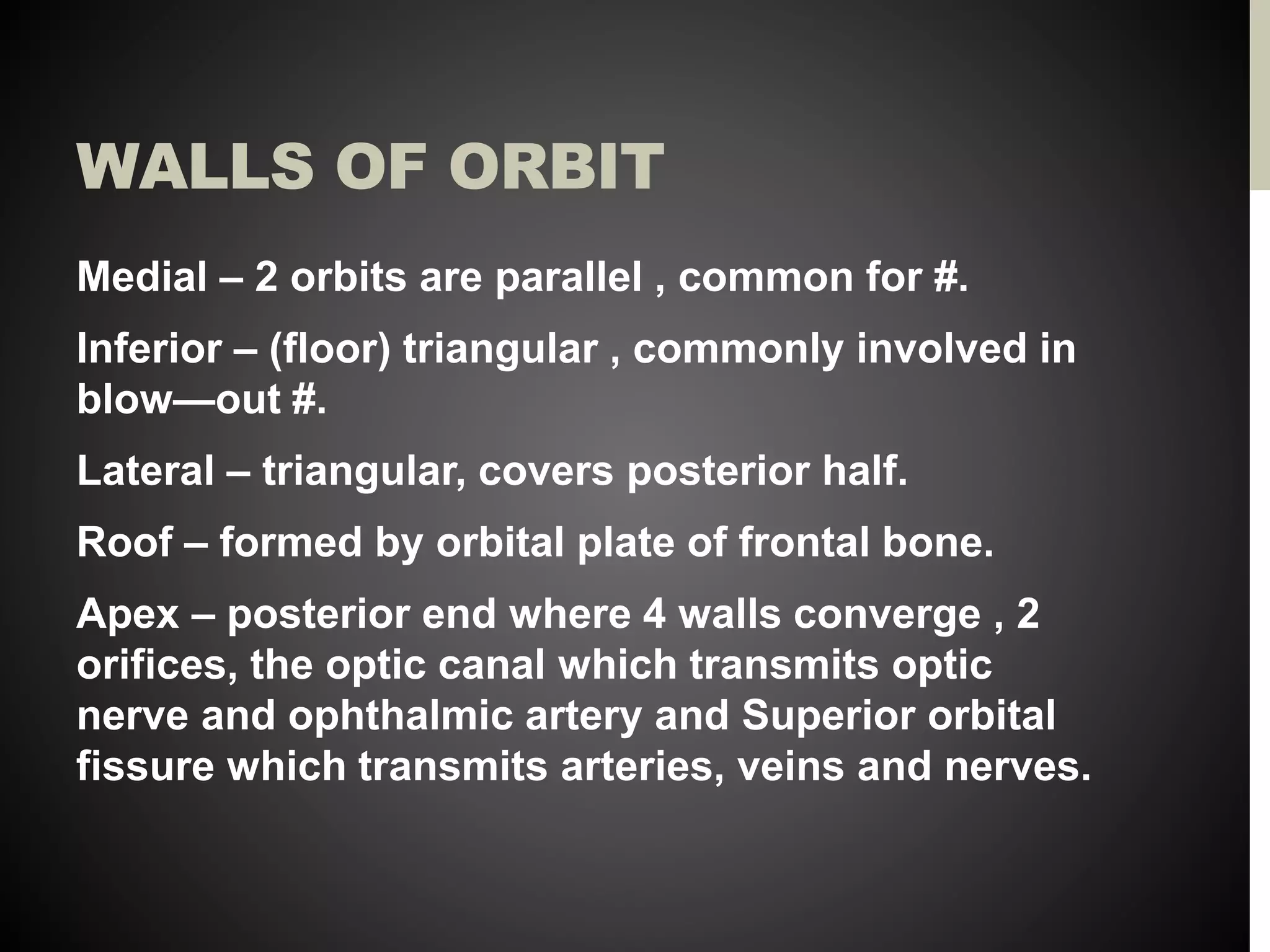 Diseases of the orbit | PPTX